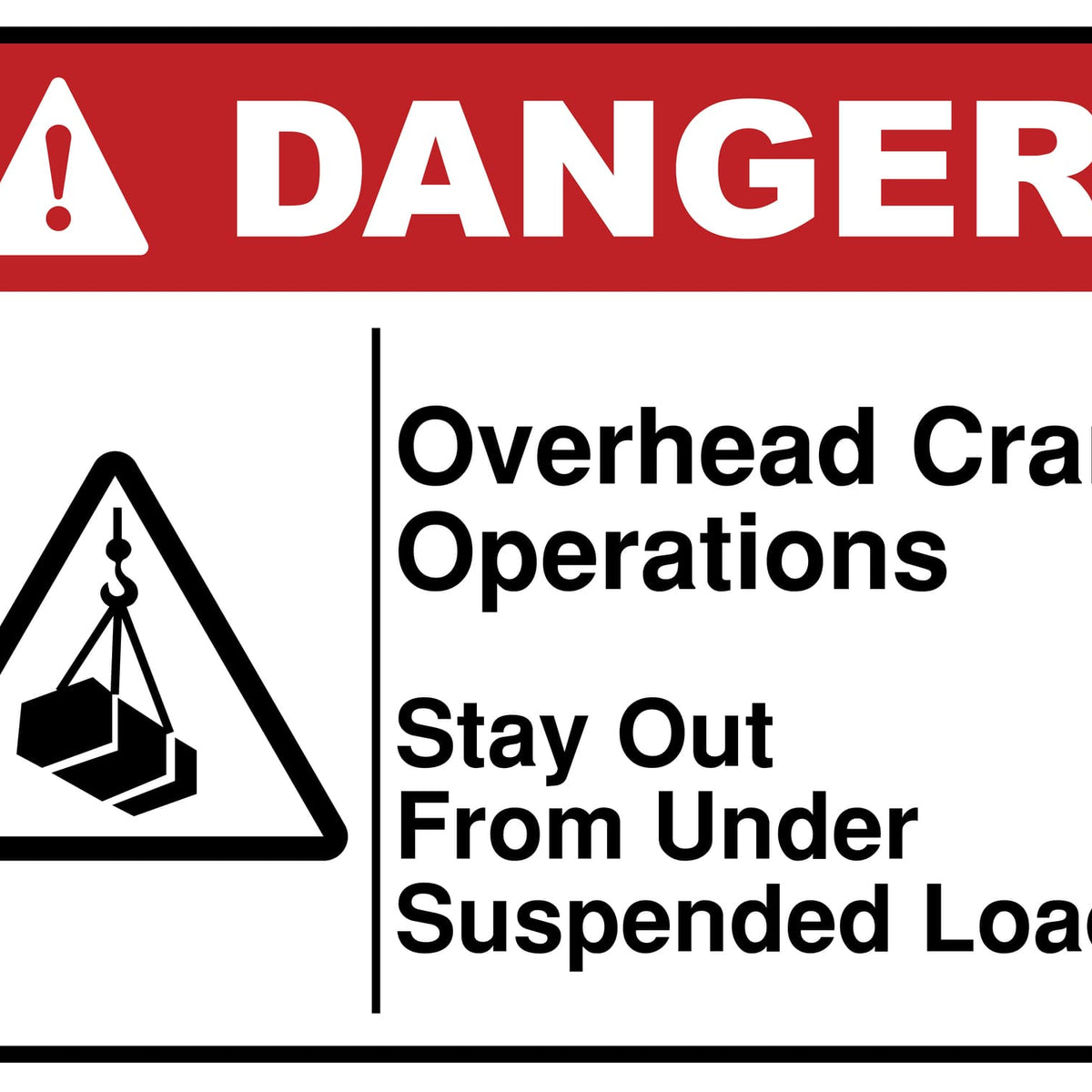 Overhead Crane Operations - Sign-Age